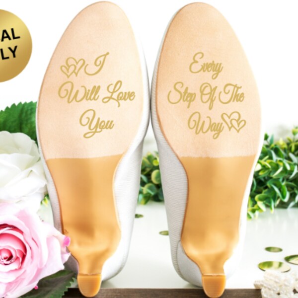 Wedding Shoe Decals - Etsy