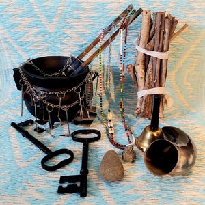 Prenda Espiritual Palo Cauldron Foundation Palos Nkisi in Mayombe ...