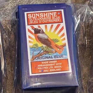 Laundry Bluing Añil Waji Indigo Blue Powder Balls Bóveda Spiritism ...