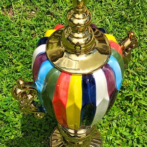 Oshumare Sopera Tinaja Orisha of the Rainbow Vessel Multicolored Nana ...