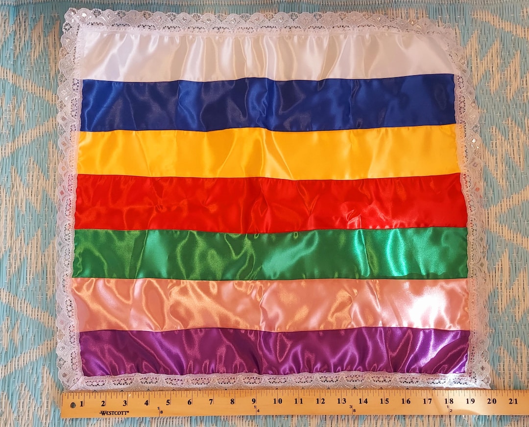 7 Color Egun Cloth Santisimo Boveda Spiritism Misa Spirit Mediumistic ...