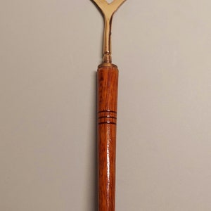 Orisha Oko Tools Rake Shovel in Brass and Wood. Lucumi Korinkoto Irawo ...