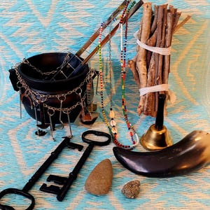 Prenda Espiritual Palo Cauldron Foundation Palos Nkisi in Mayombe ...