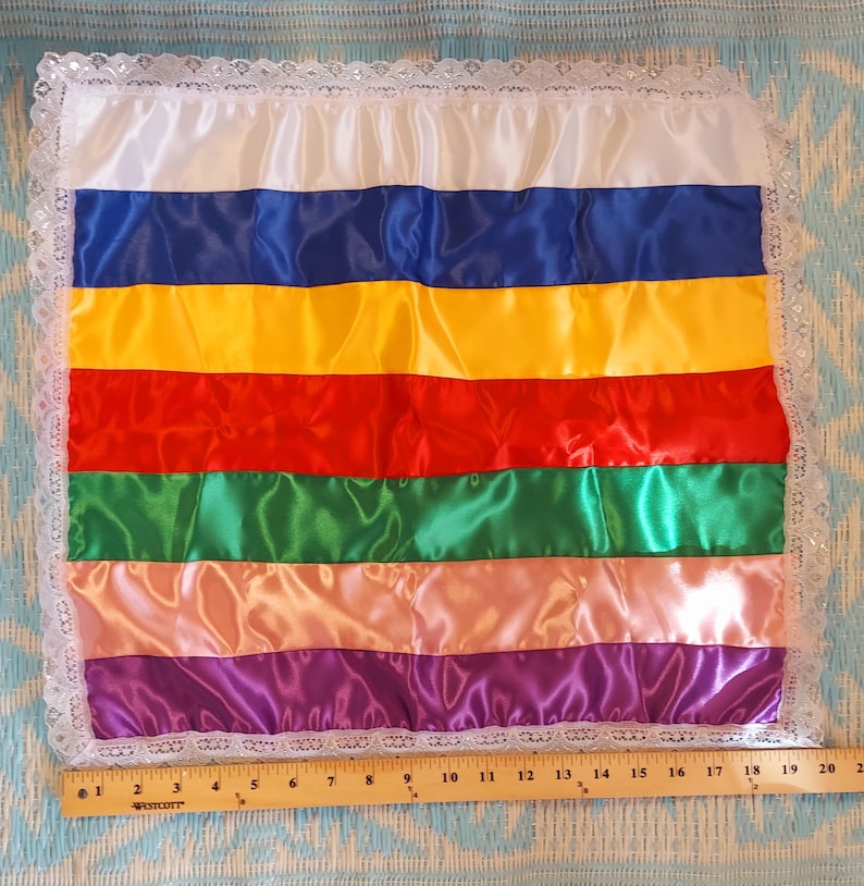7 Color Egun Cloth Santisimo Boveda Spiritism Misa Spirit Mediumistic ...