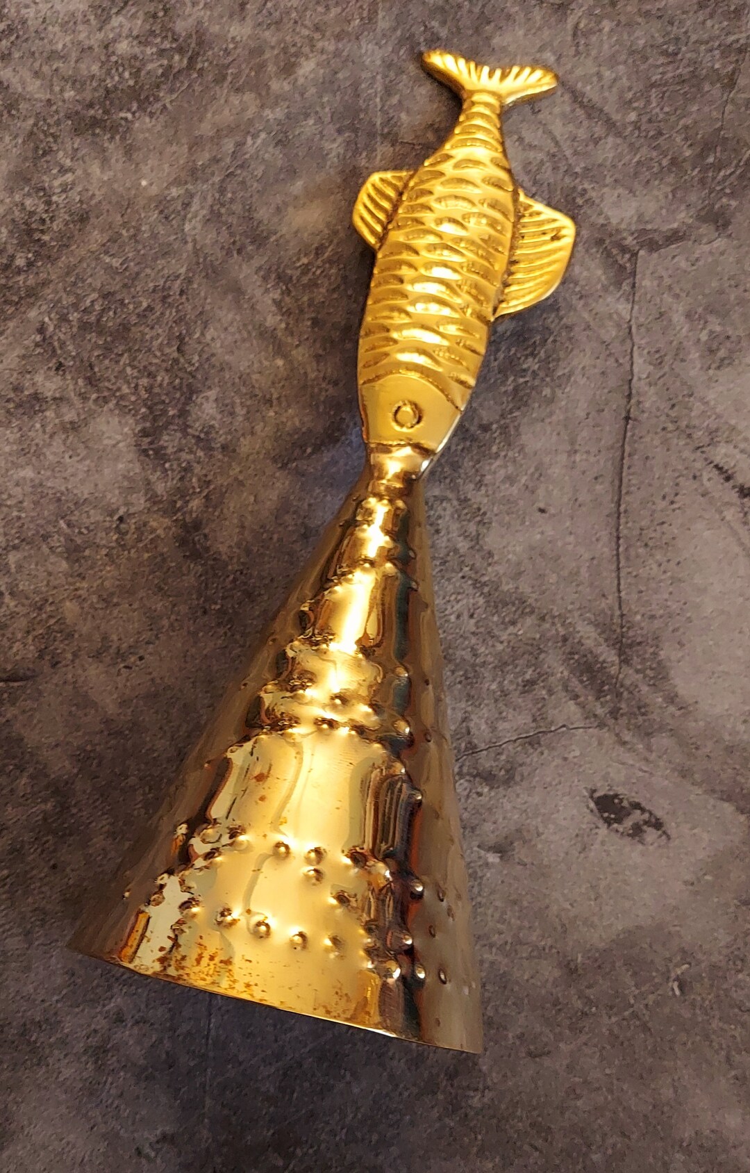 Brass Handmade Fish Bell for Oshun and Erinle Inle Abata Oshun Orisha ...