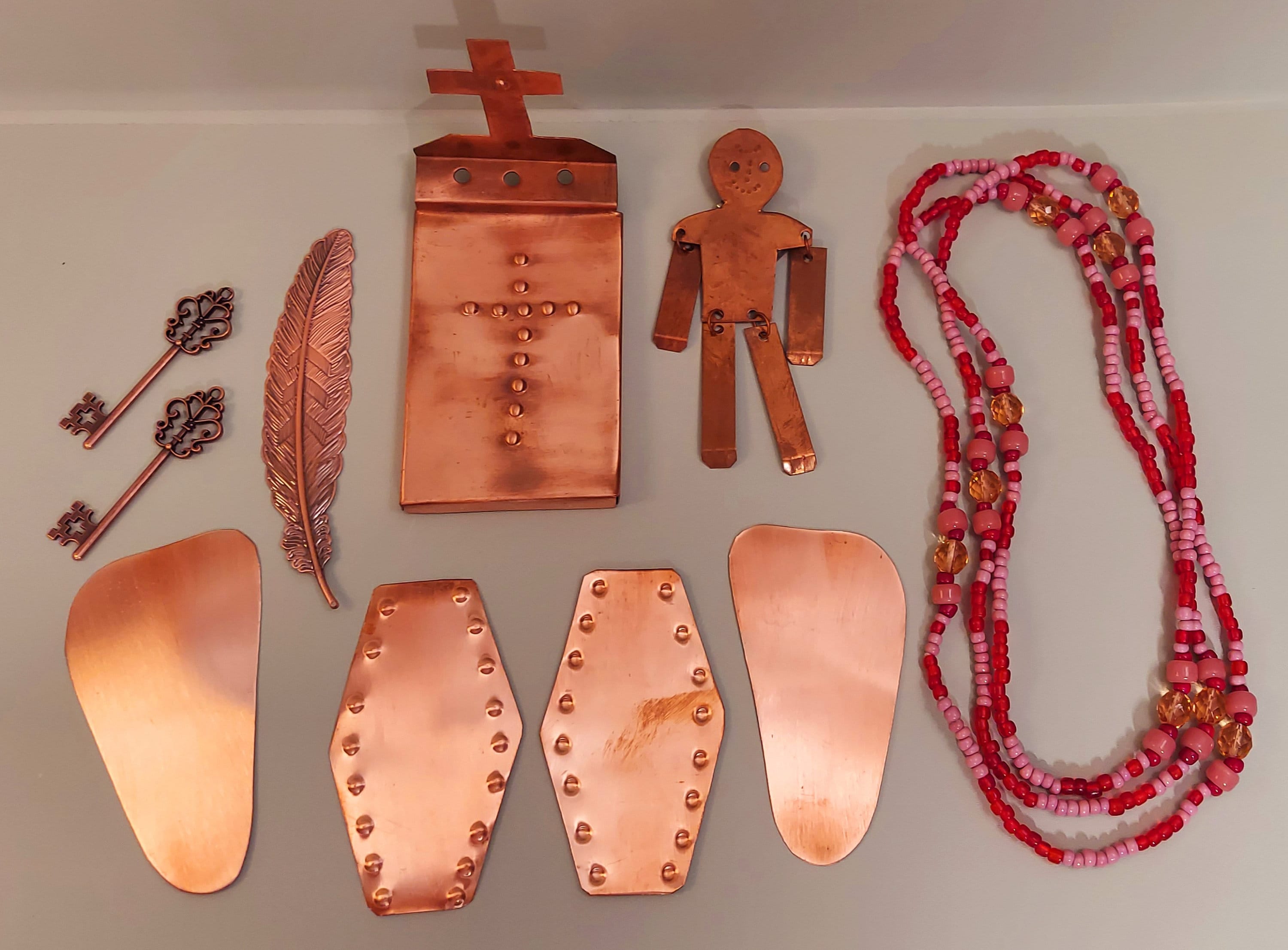 Orisha Yewa 9 Tool Set Copper Yewa Yeggua Oddua Oshanla Herramientas De ...