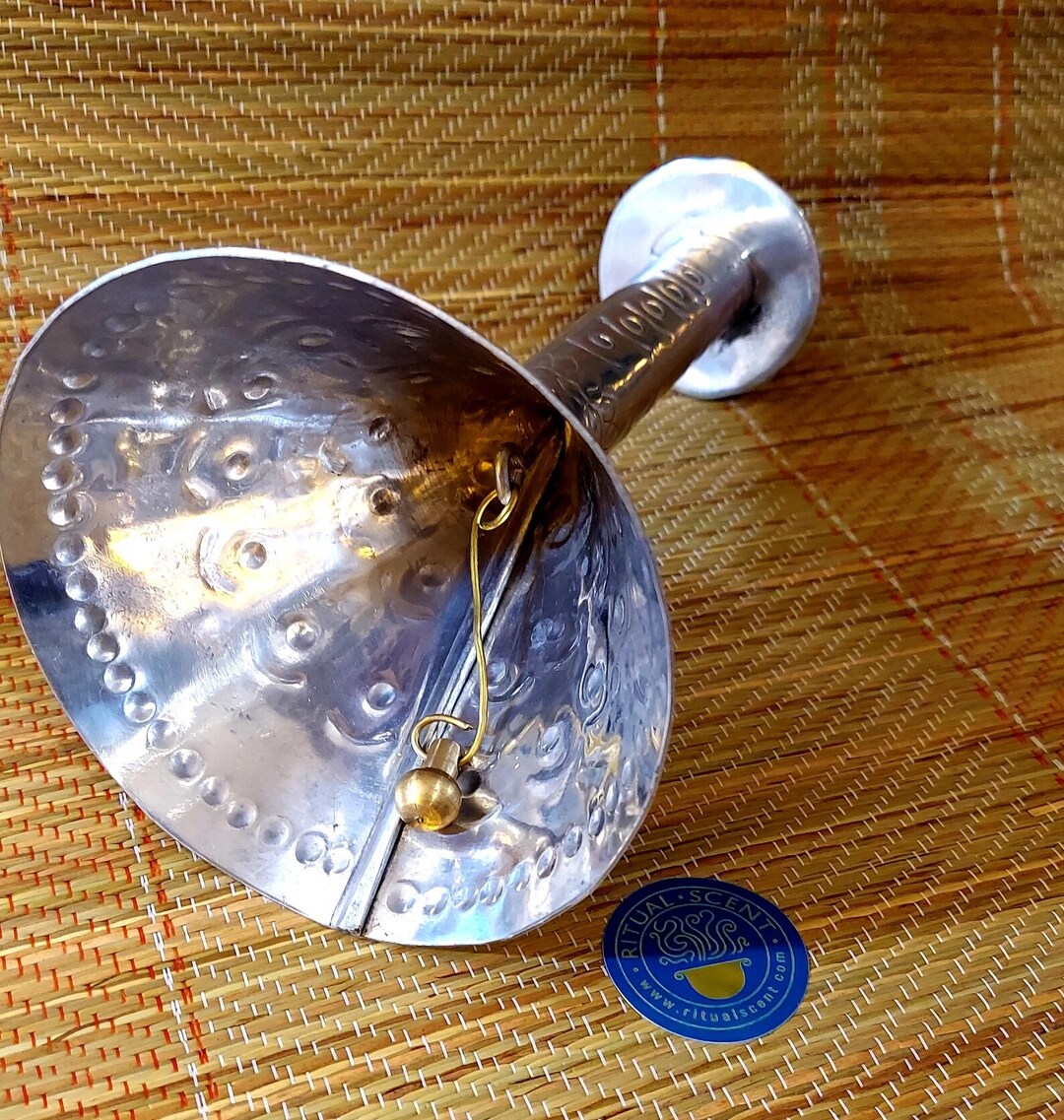 Olokun Campana Metal BELL and ASHERE Maraca Agogo Adja Orisha of Sea ...