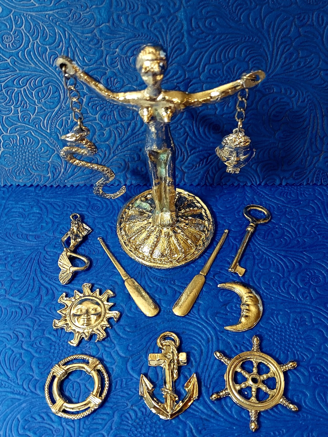 Olokun Tools Stainless Steel Sirena Grande Yemaya Olocun Pot Ginger Jar Potiche Yoruba Lucumi ...