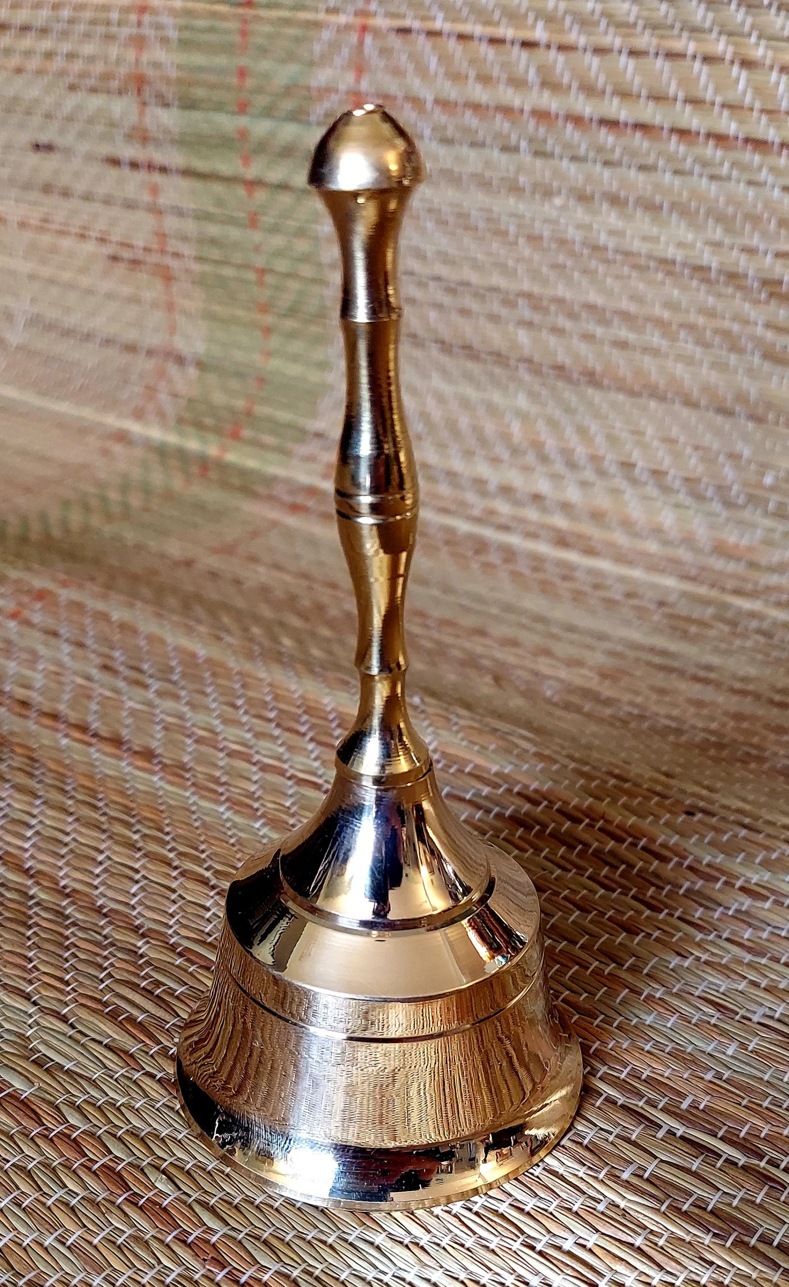 Brass Oshun Bell 5 Inches - Goddess, Polished Campana for Orisha ...