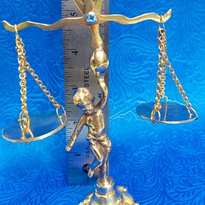 Brass Orisha Scale Odu Oshe De Odishe Ita Obatala Oshun Shango Yemaya ...