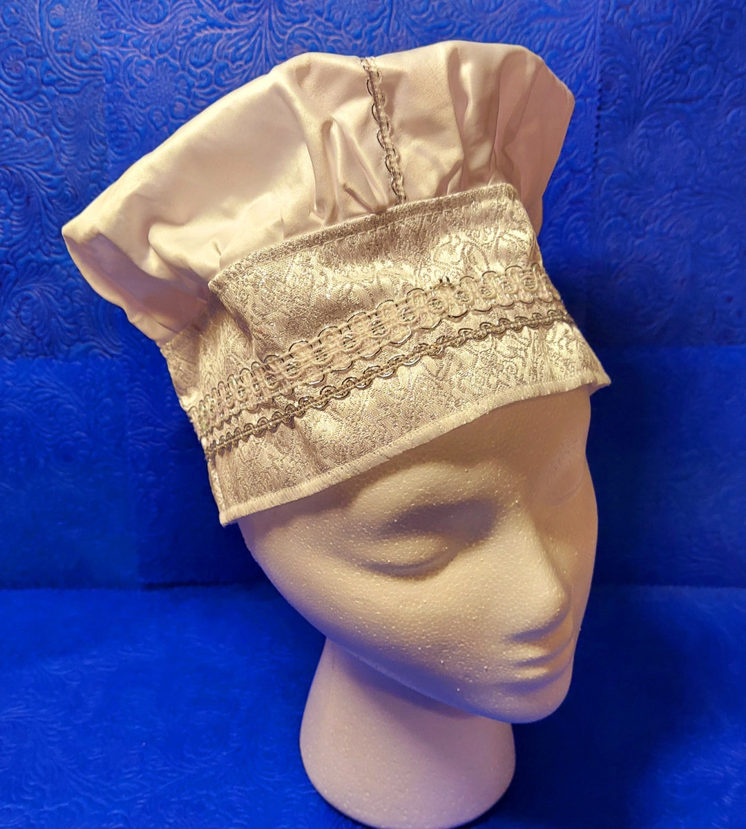 Orisha Hat Gorro Santeria Akete Fila Panuelo Head Covering for Santero ...