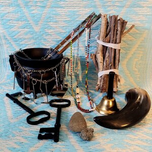 Prenda Espiritual Palo Cauldron Foundation Palos Nkisi in Mayombe ...
