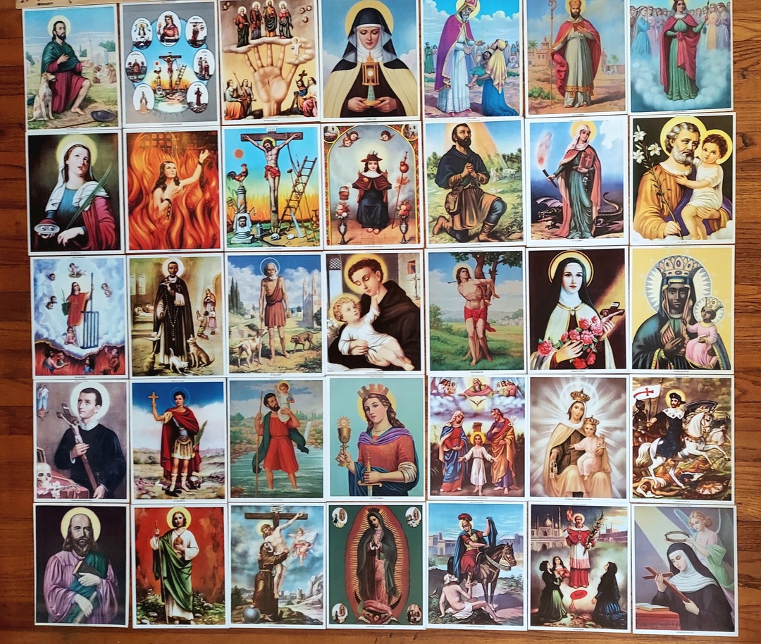 Saint Vodou Orisha Color Images 8x11 Image Lwa Loa Lithograph ...