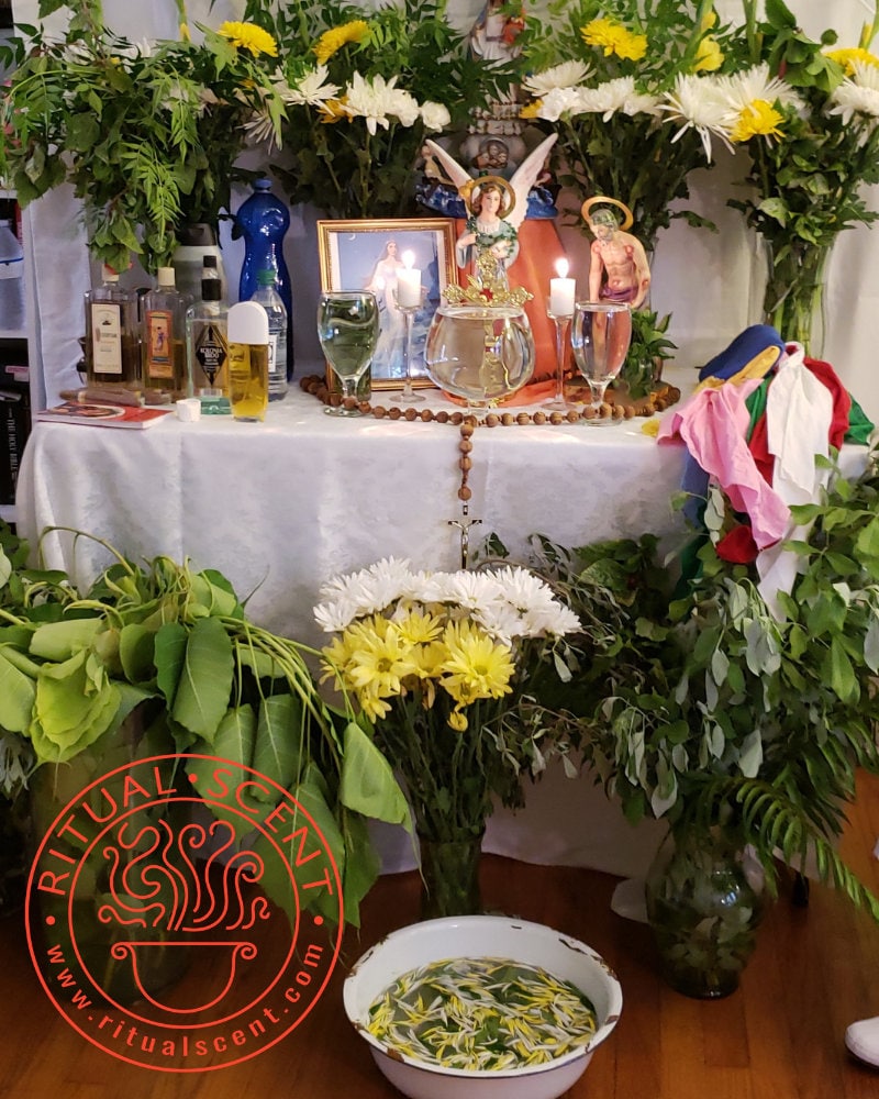 Cross Crucifix for Bóveda Gold Metal Standing Spiritism | Etsy