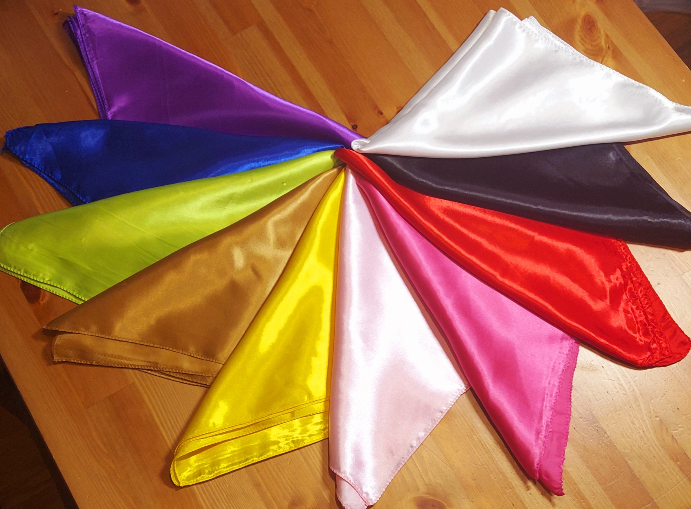 Mouchwa Vodou Scarf for the Lwa Loa Haitian Vodun Spirit Satin Silk ...