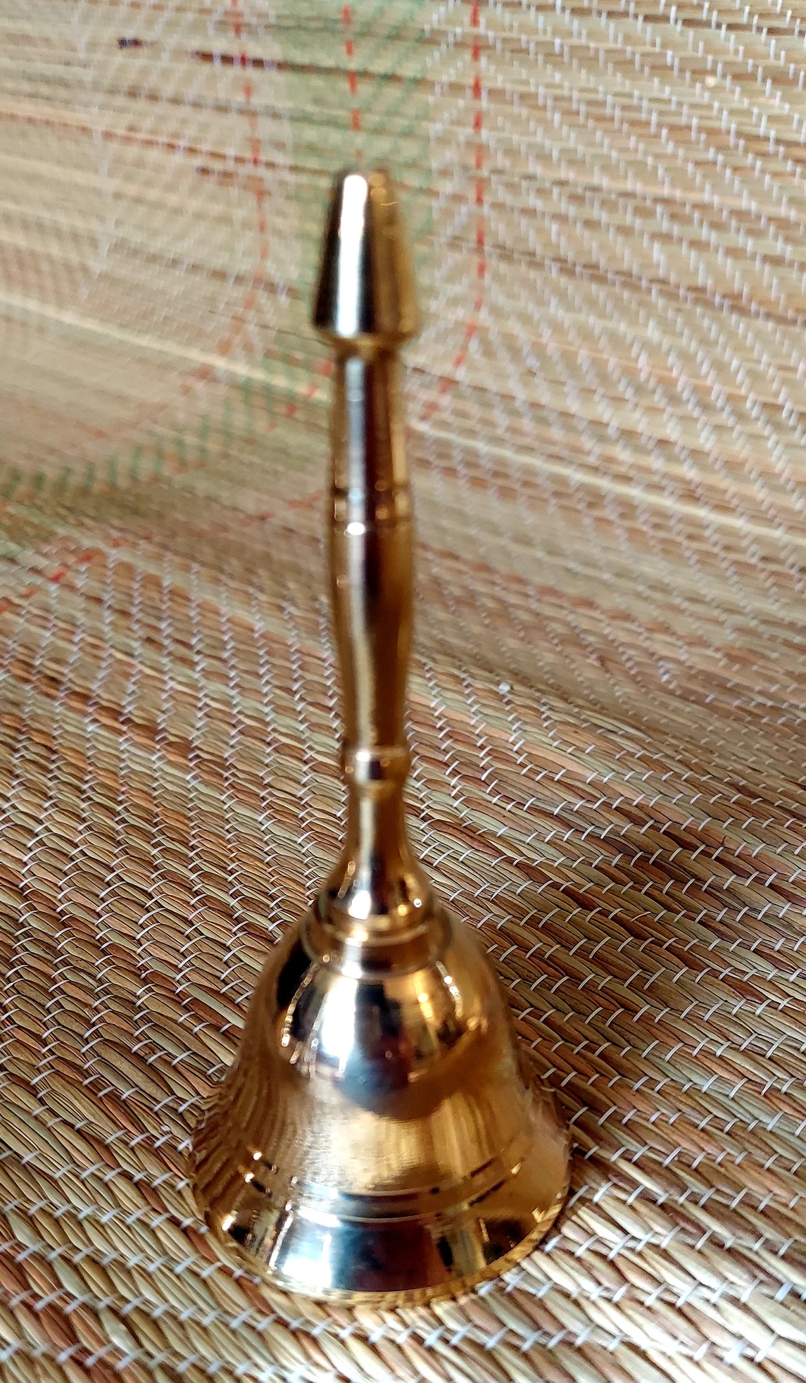 Brass Oshun Bell 5 Inches - Goddess, Polished Campana for Orisha ...