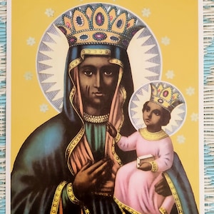 Erzulie Dantor 8x11 Image Ezili Danto Lwa Lithograph Lwa Loa Haitian ...