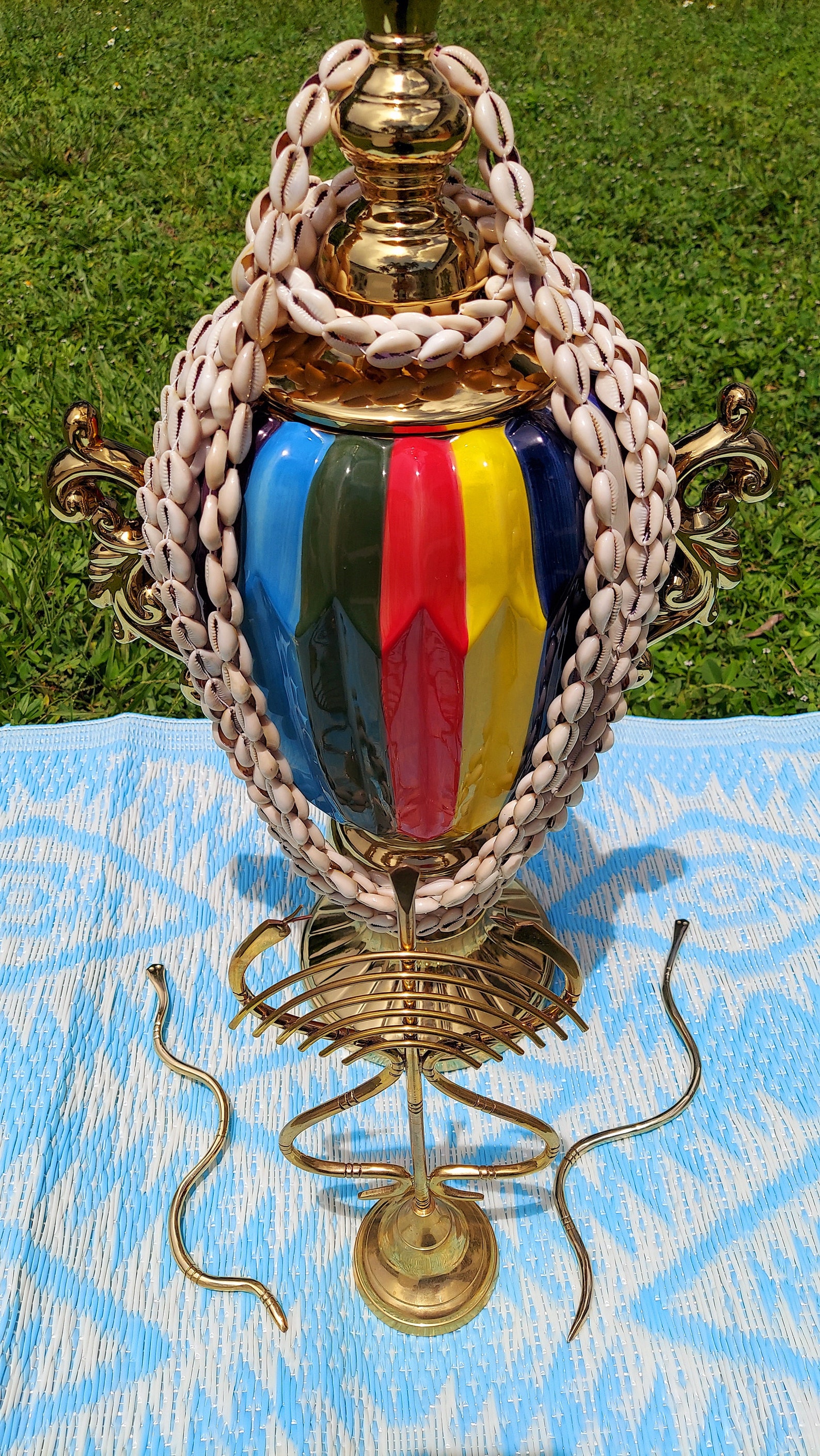 Oshumare Sopera Tinaja Tureen Orisha Orixa of the Rainbow Ochumare ...