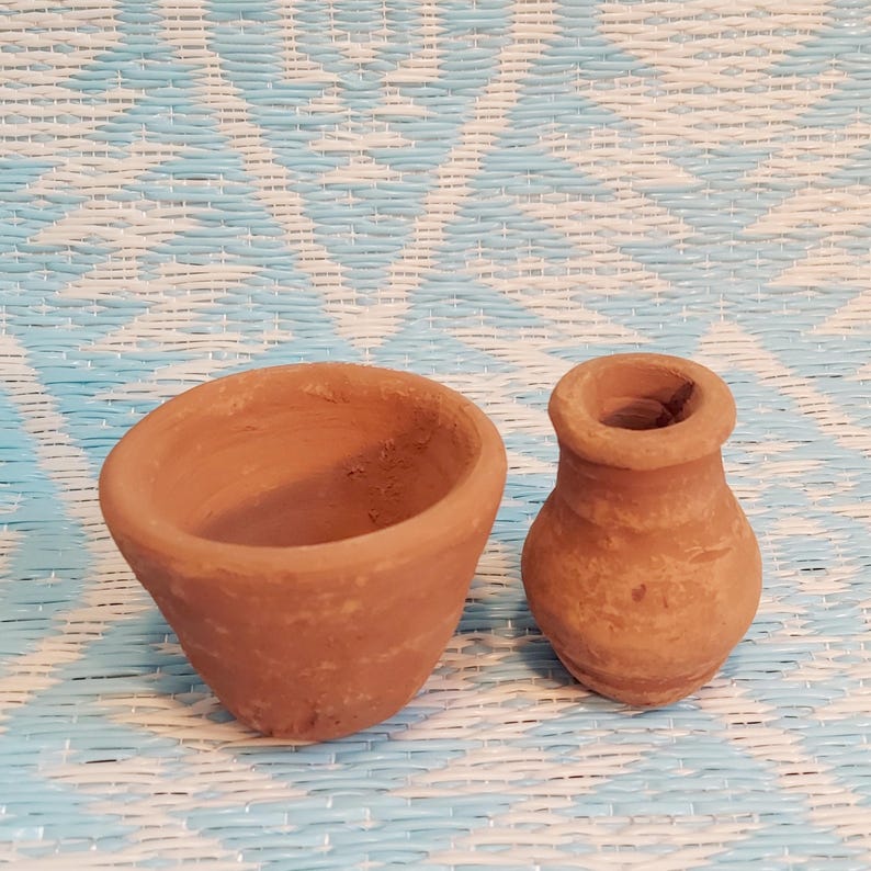 Marasa Vodou Clay Altar for Twins PLAT 3, 2 Et 1 BOUCHES Lwa Loa Vodun ...
