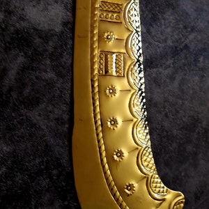 Oshun Ada Sword Brass Handmade Orisha Yoruba Logun Ede Osun Oshogbo ...