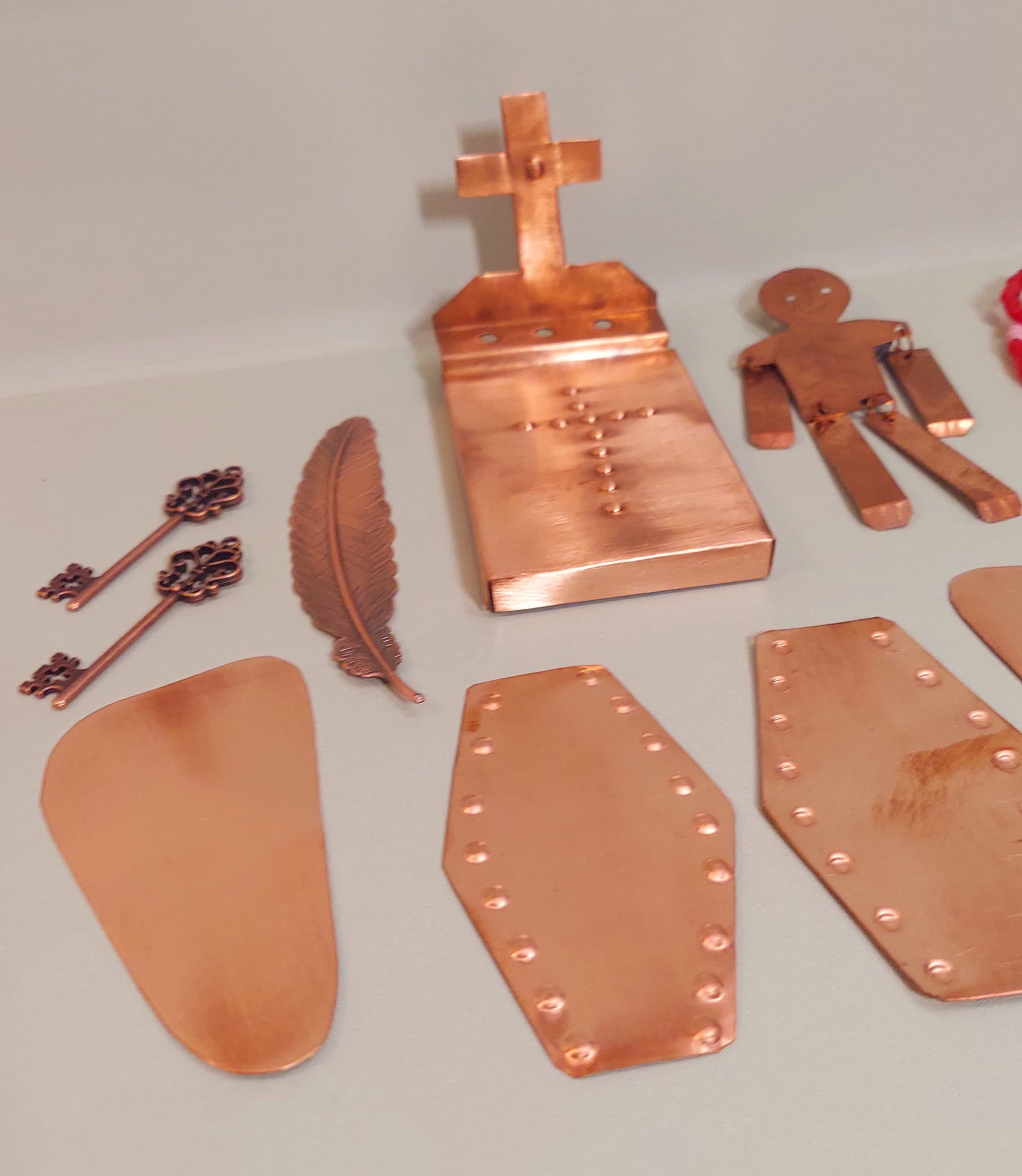 Orisha Yewa 9 Tool Set Copper Yewa Yeggua Oddua Oshanla Herramientas De ...