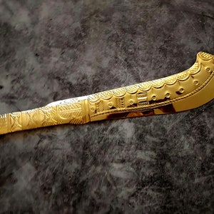 Oshun Ada Sword Brass Handmade Orisha Yoruba Logun Ede Osun Oshogbo ...