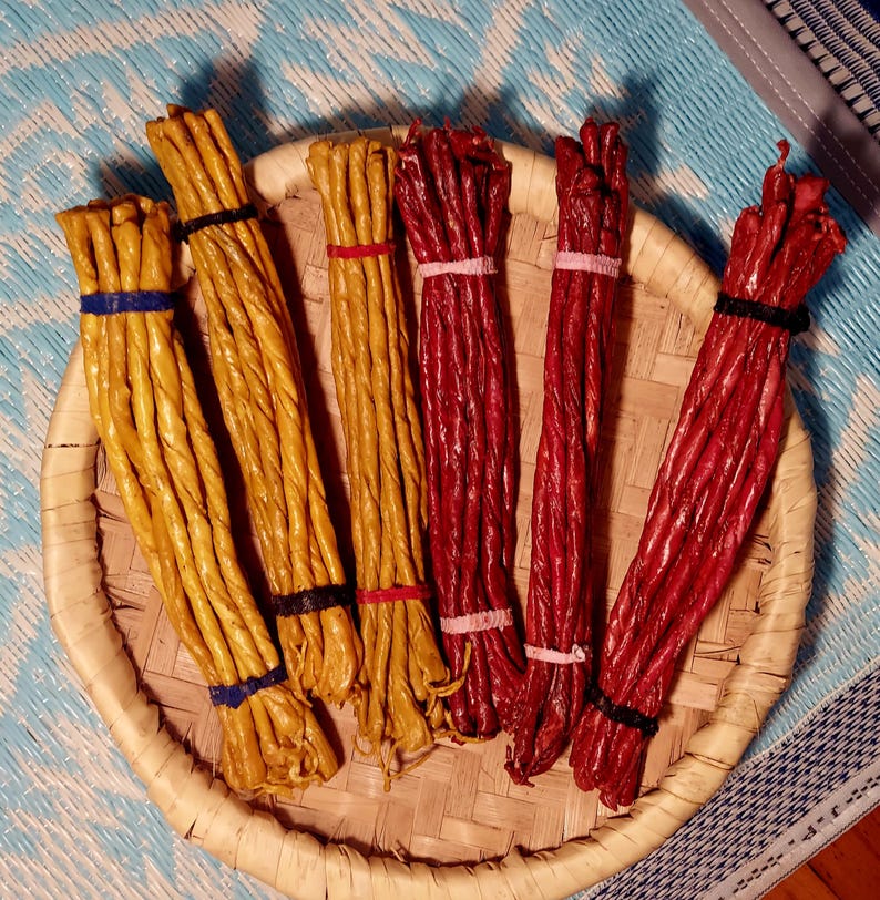 Vodou Bougies Haitian Candles Chandel Canari Ibo Hand Made Govi Vodou ...
