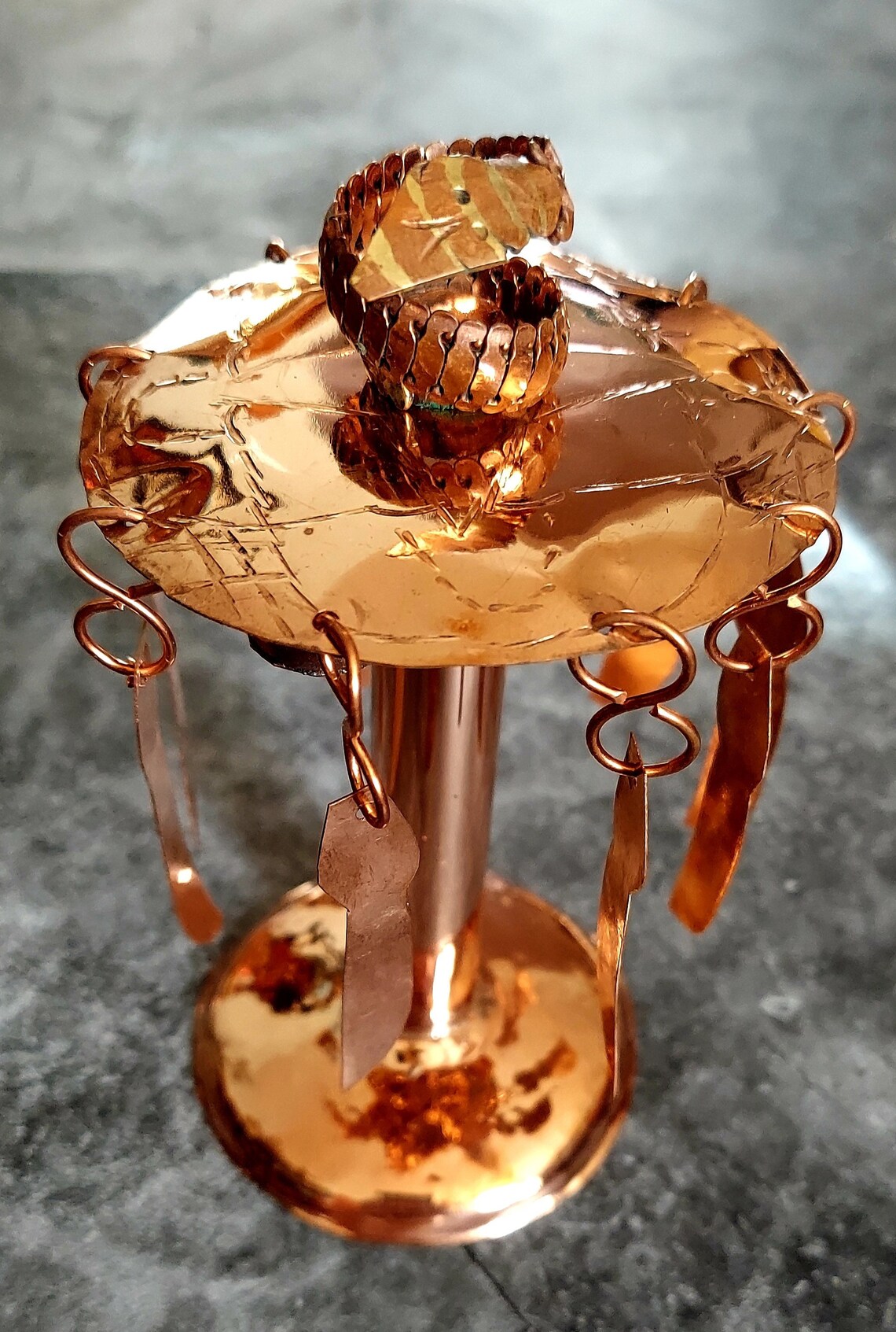 Oya Osun - Bastón de cobre - Orisha Iyansan Yanza Olla oricha ...