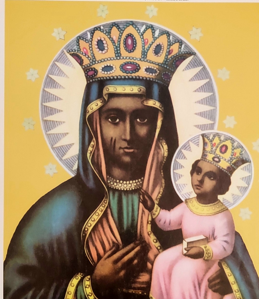 Erzulie Dantor 8x11 Image Ezili Danto Lwa Lithograph Lwa Loa Haitian ...