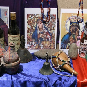 Erzulie Dantor 8x11 Image Ezili Danto Lwa Lithograph Lwa Loa Haitian ...