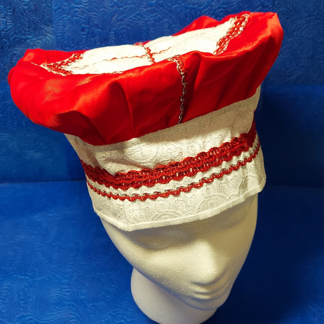 Orisha Hat Gorro Santeria Akete Fila Panuelo Head Covering for Santero ...