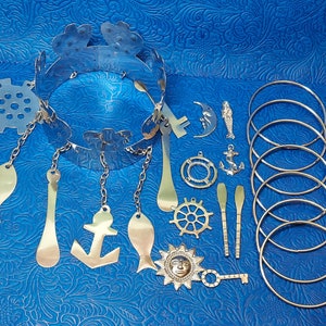 YEMAYA Tools and Crown Set Herramientas De Yemaya Con Corona Iroko Dada ...