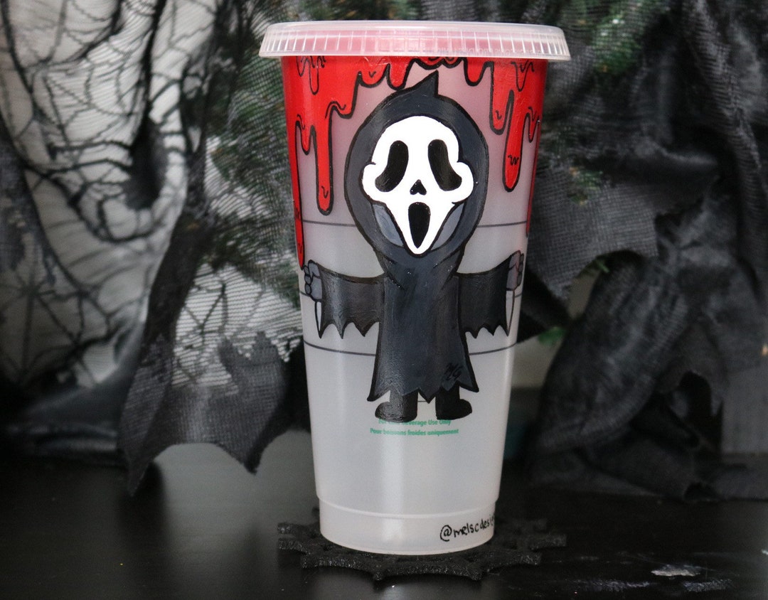 Scream ghostface Chibi Cup - Etsy