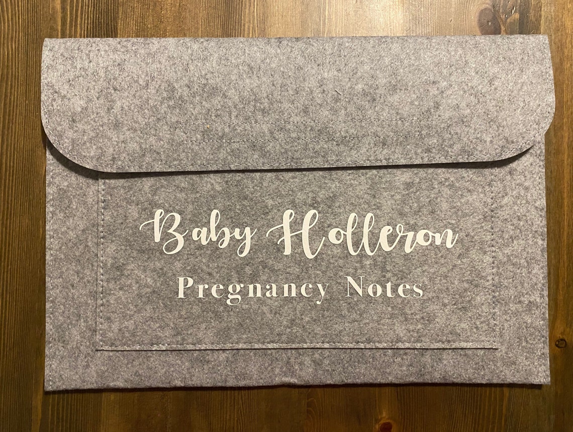 Personalised Pregnancy Notes Folder / Maternity Notes Folder / - Etsy UK
