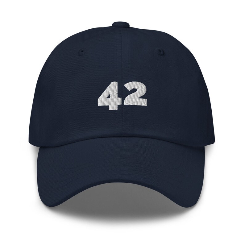 42 | Adjustable Hat | Dad Hat | Jackie Robinson | Spider-man: Into the ...