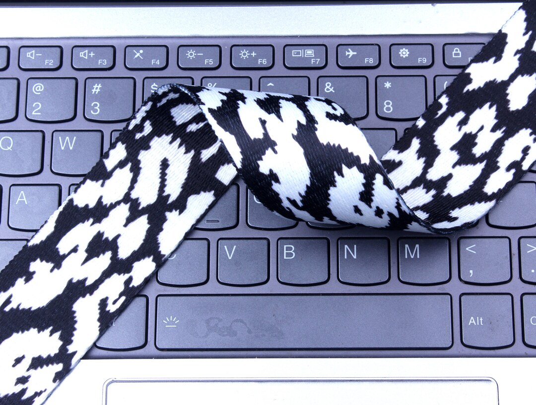 White Leopard Webbing-1.5 Inch Wide Webbing-bags Webbing-sling Webbing ...
