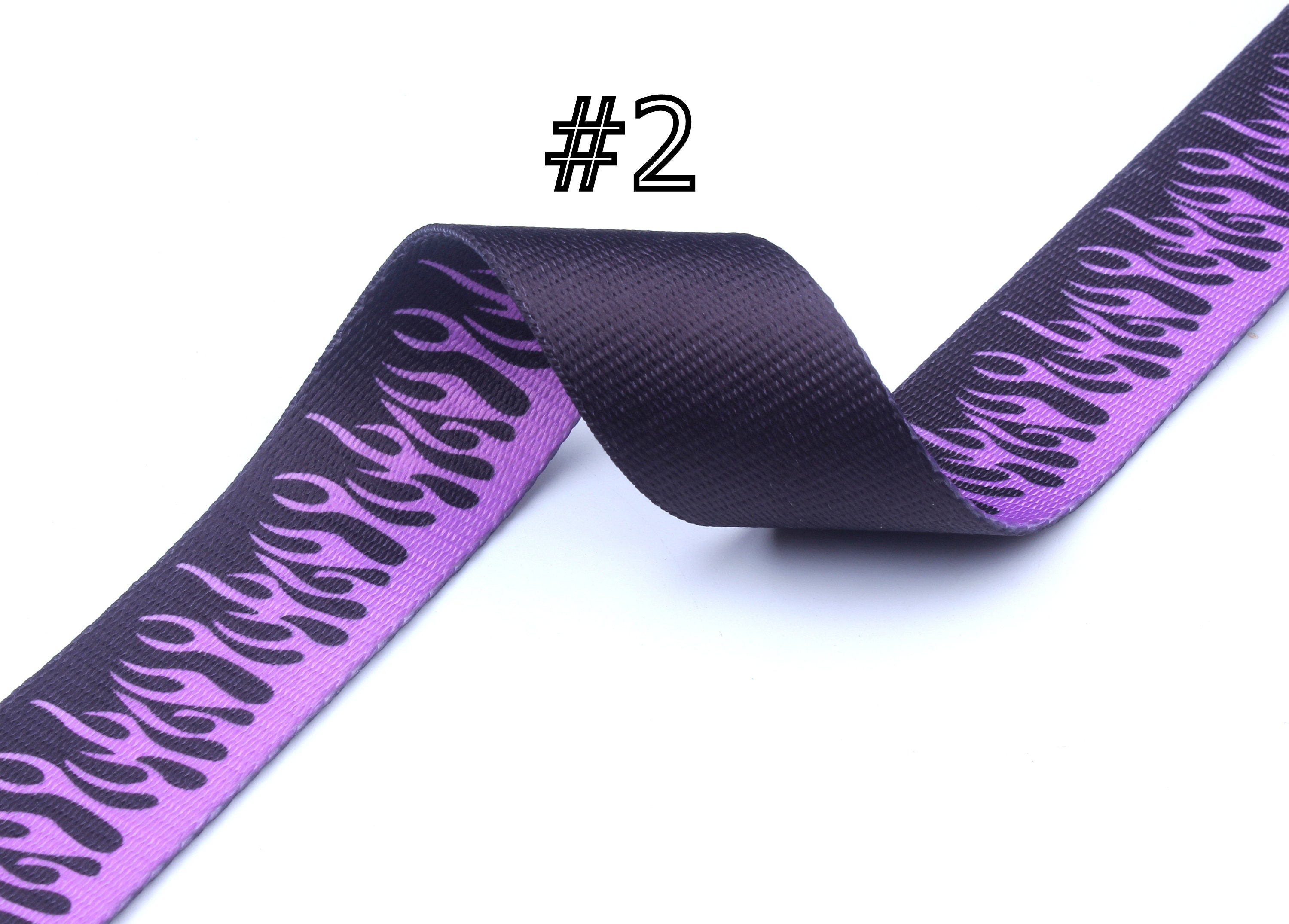 Flame Pattern Webbing-1.5 Inch Wide Webbing-webbing Belt-bags - Etsy