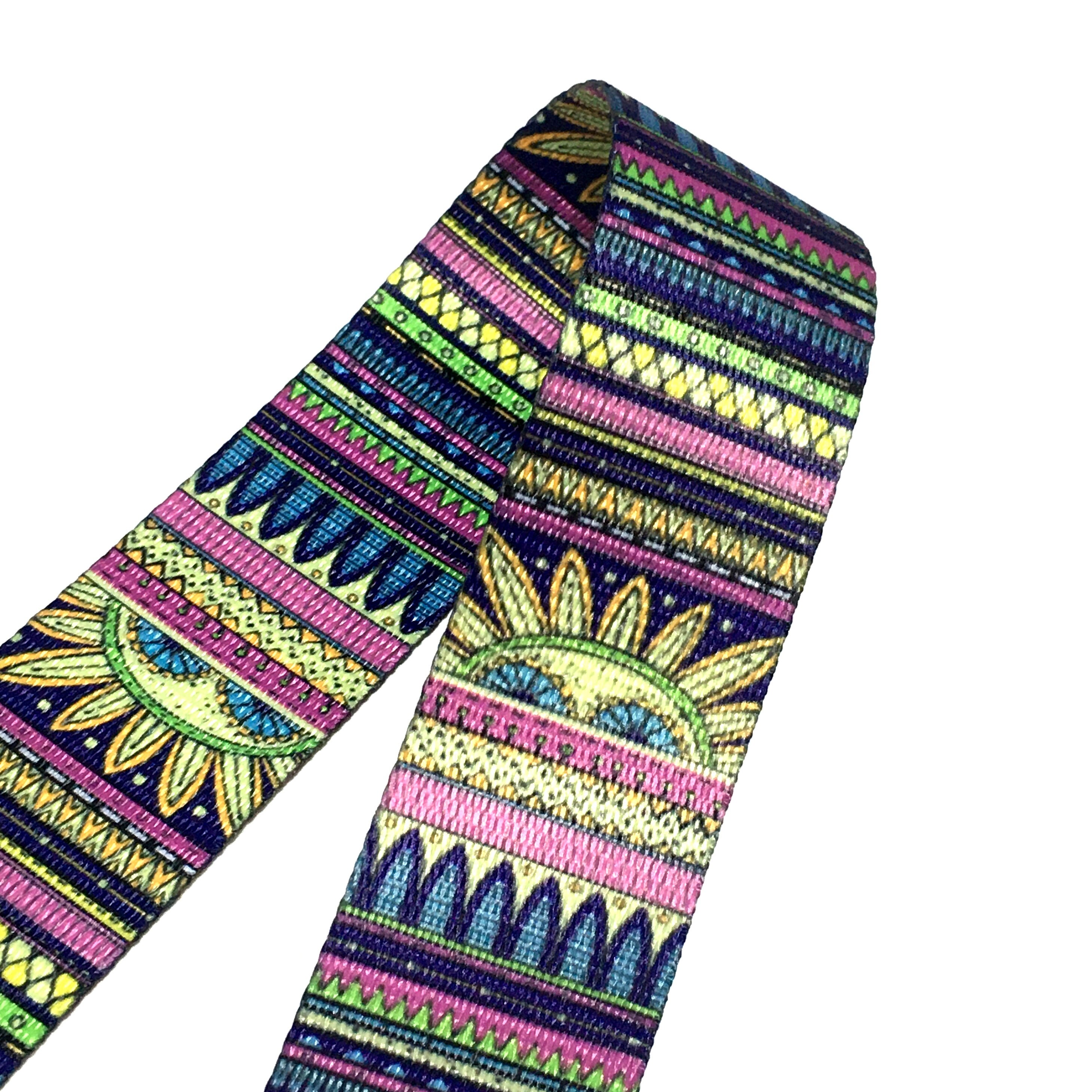 1.5 Inch Wide Webbingflower Shape Pattern Webbingpolyester | Etsy