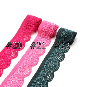 Color Lace|1 Inch Wide Lace|elastic Lace|clothing Accessories|skirt ...