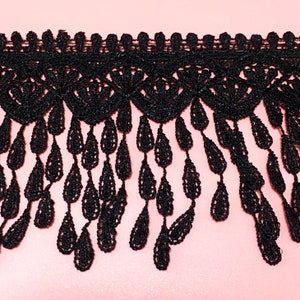 3 Inch Lace (82mm)|drop-shaped Fringe Lace|1 Yards|clothing Accessories ...