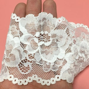 3 Inch Lace (80mm)|stretch Lace|white Lace|clothing Accessories|skirt ...
