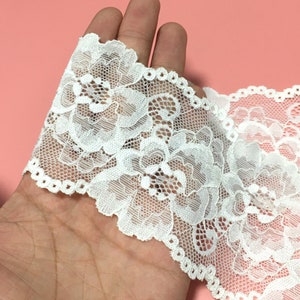 3 Inch Lace (80mm)|stretch Lace|white Lace|clothing Accessories|skirt ...
