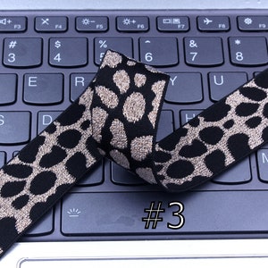 1 Inch Wide Elastic Band-gold Thread Elastic Band-elastic Webbing ...