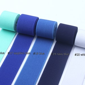 1 Inch Wide Elastic Band-1 Yards-plain Weave Elastic Band-elastic ...