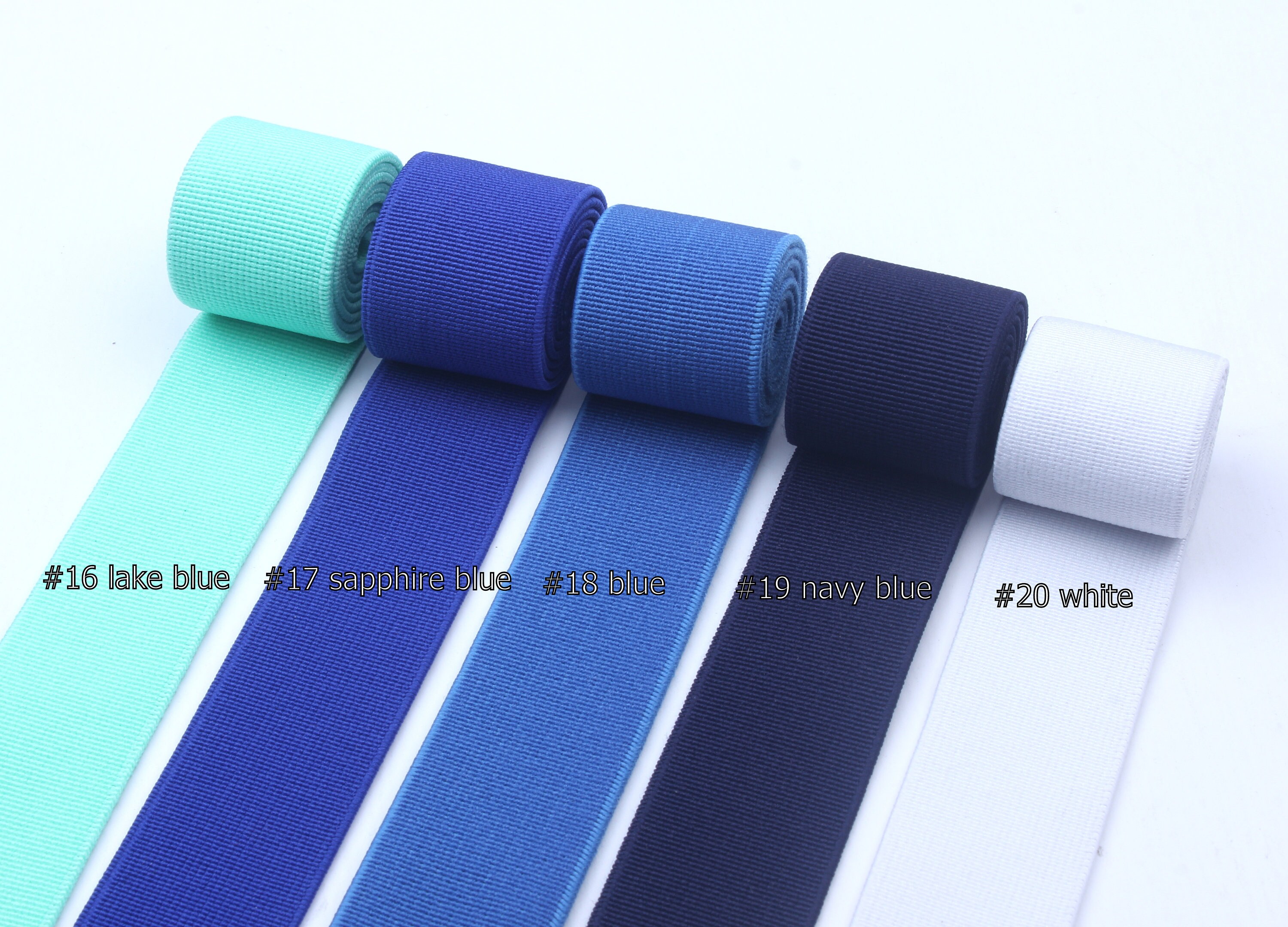 1 Inch Wide Elastic Band-1 Yards-plain Weave Elastic Band-elastic ...