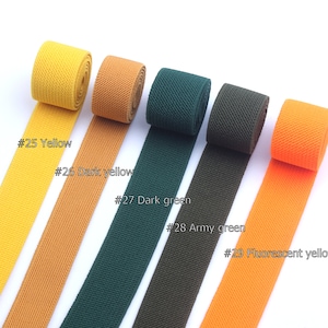 Twill Elastic Webbing,1 Inch Wide Elastic Band,shoulder Strap Elastic ...