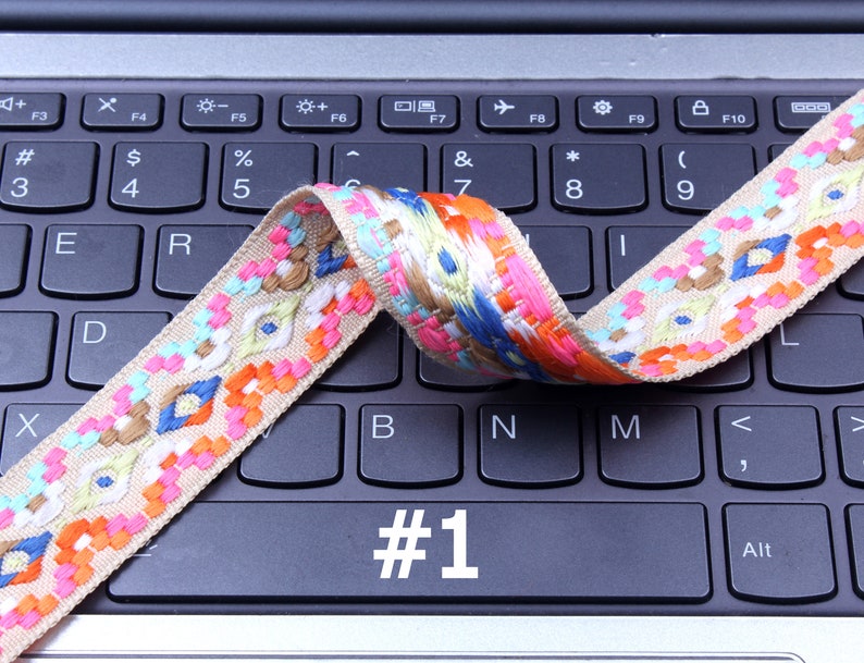 Tribal Style Webbing-1 Inch Wide Webbing-keychain - Etsy