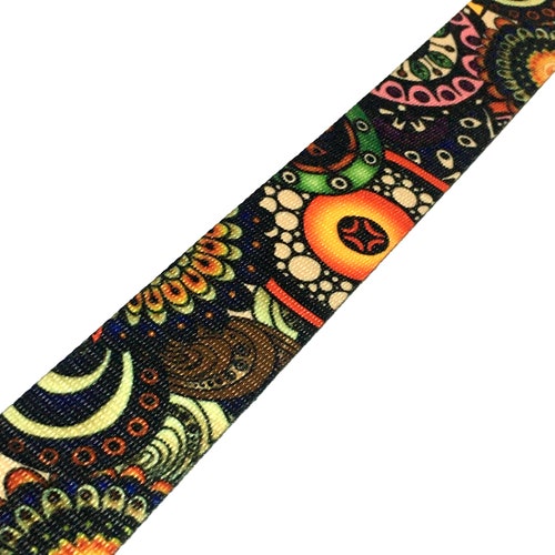 1.5 Inch Wide Webbing-flower Pattern Webbing-webbing - Etsy