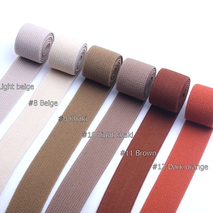 1.5 Inch Wide Elastic Band,twill Elastic Webbing,color Elastic Band ...