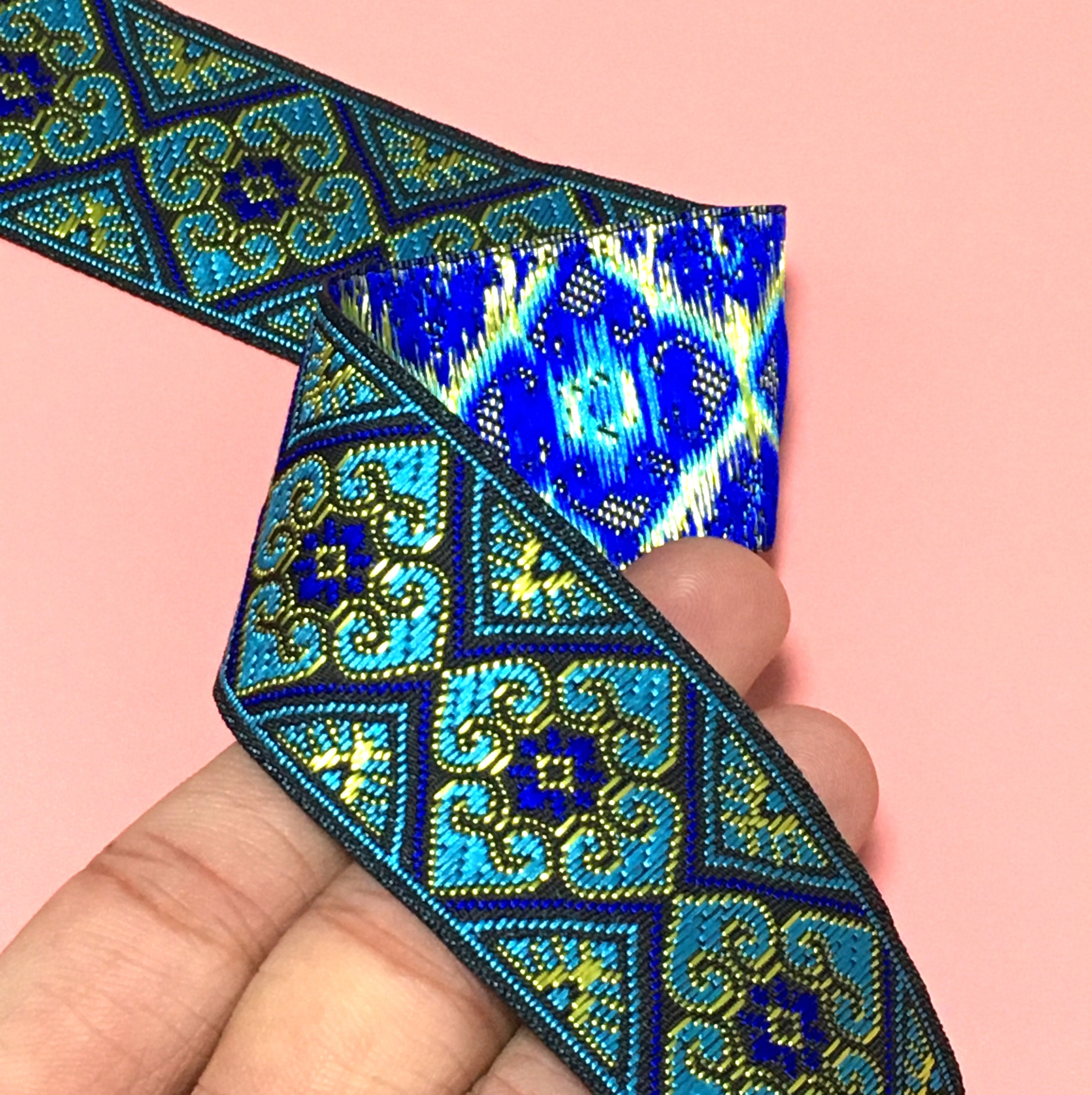 9/7 Inch Webbing1 Yardscolor Flower Belt Webbingclothing | Etsy